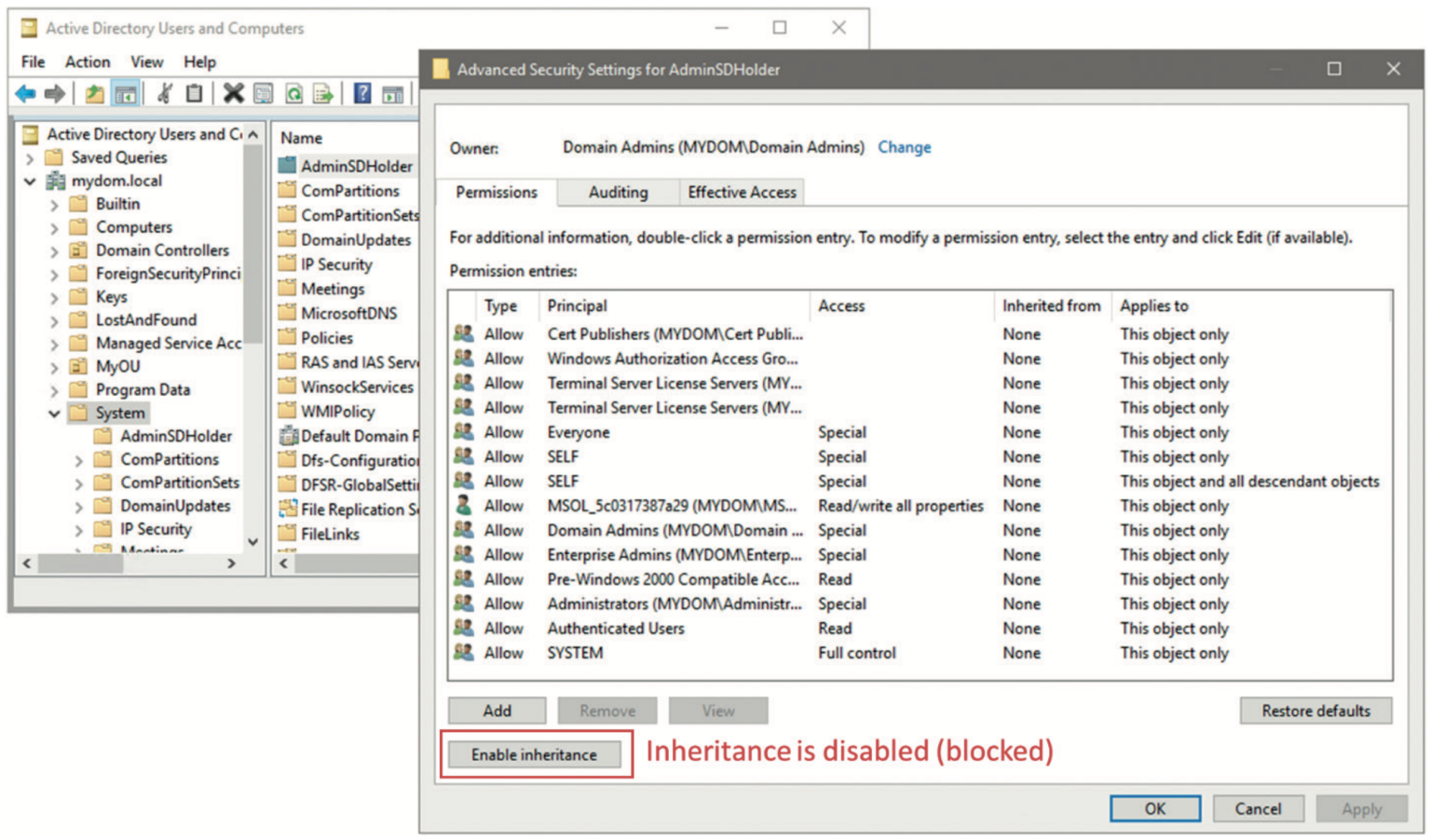 AdminSDHolder to improve Active Directory Security | Semperis