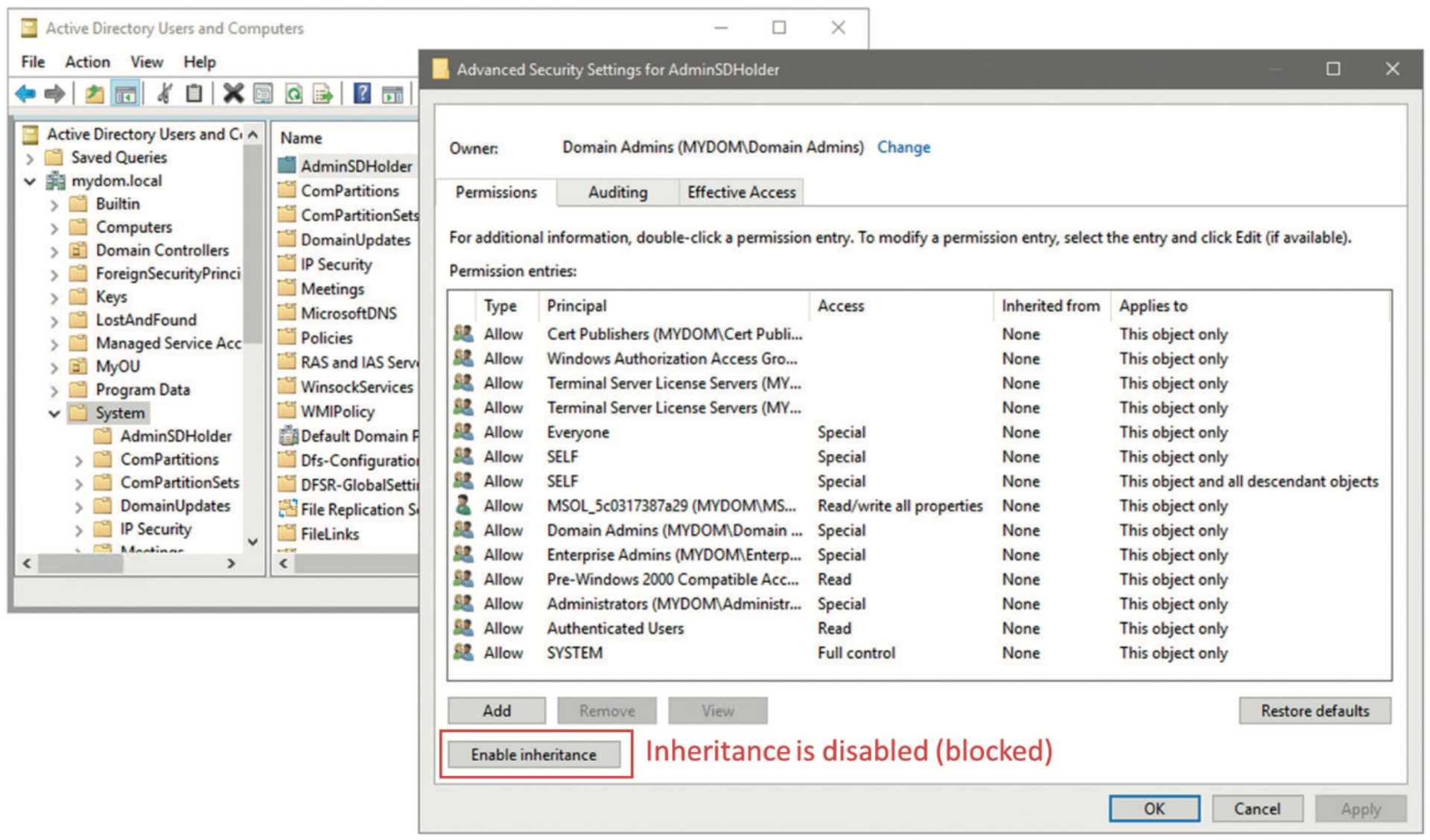 AdminSDHolder to improve Active Directory Security | Semperis