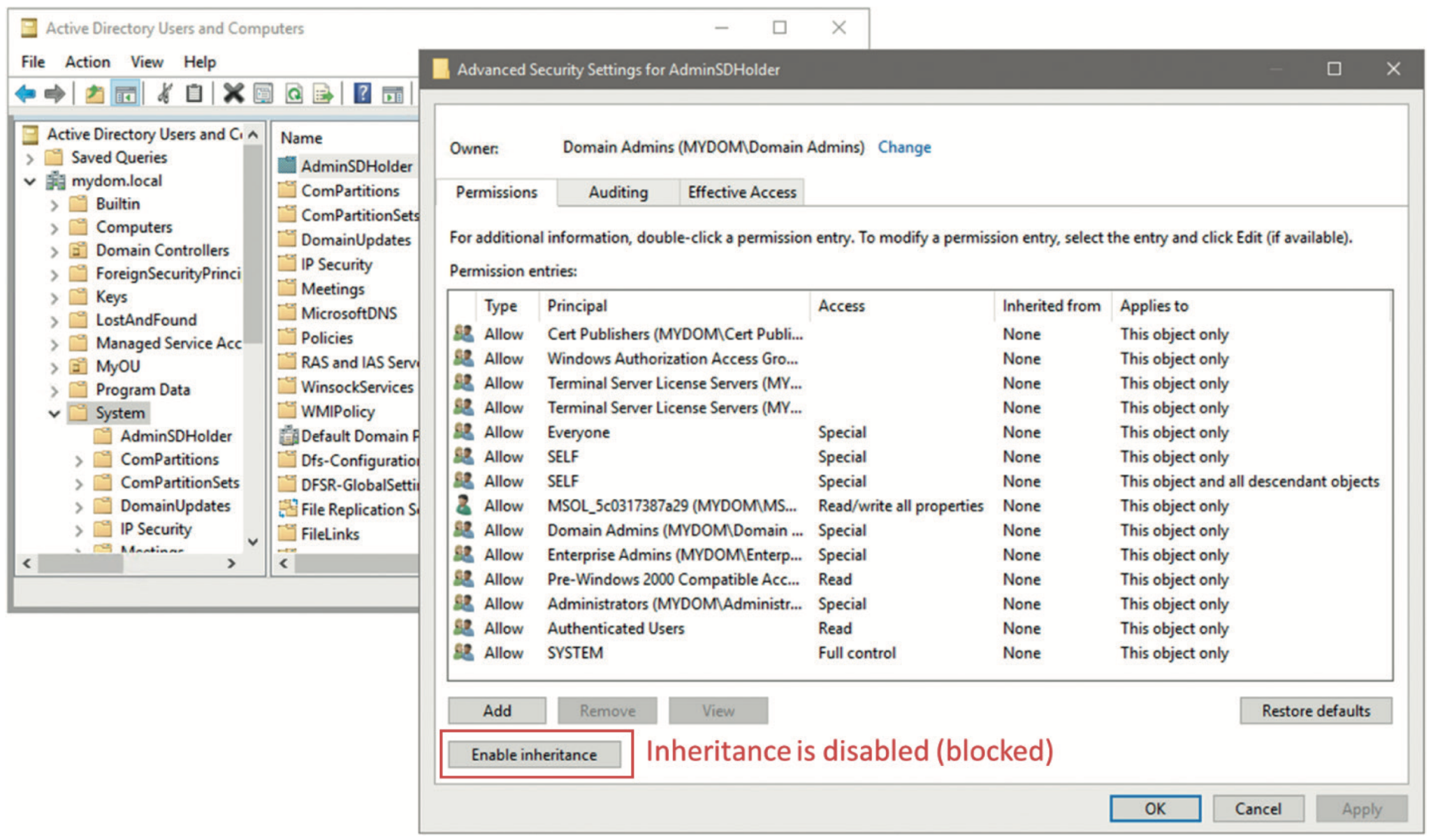 AdminSDHolder to improve Active Directory Security | Semperis