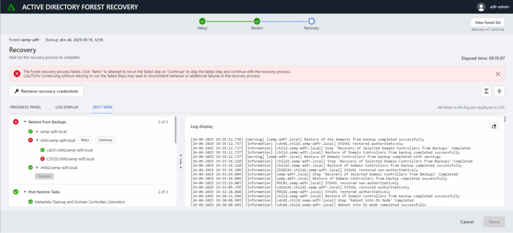 5 Keys to Fault-Tolerant Active Directory Recovery - Semperis