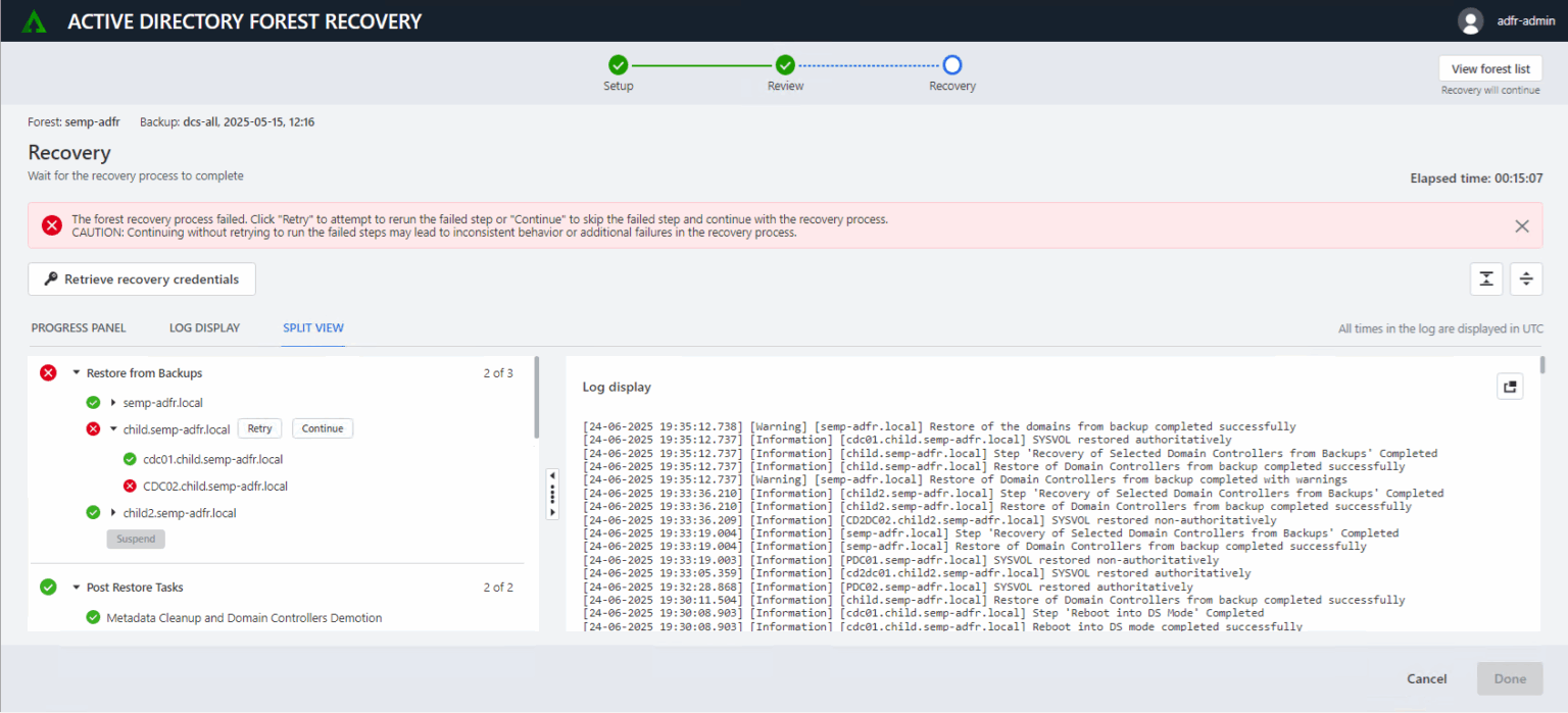 5 claves para la recuperación de Active Directory tolerante a fallos - Semperis