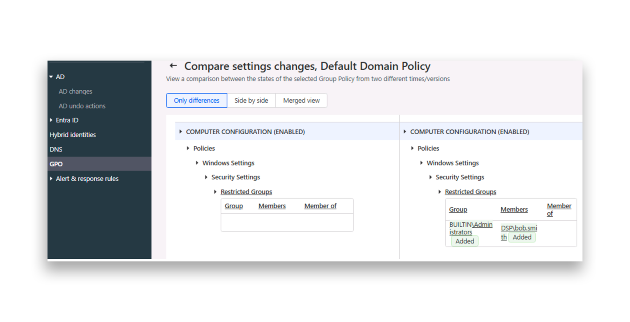 Effective GPO Change Auditing with DSP | Semperis University