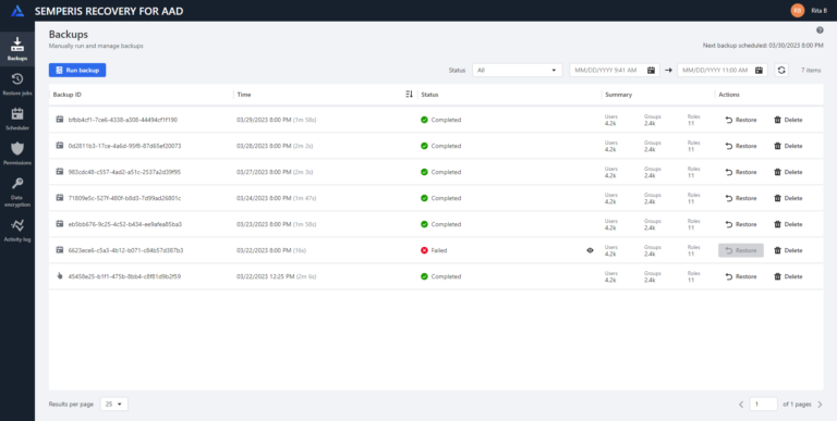 Semperis Recovery for Azure AD: Protecting Critical Resources - Semperis