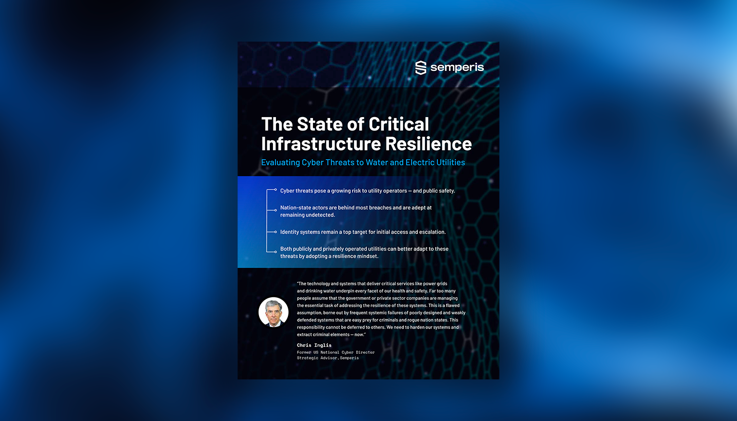 New Semperis Study Reveals that Cyberattacks on Water and Electric Utilities Threaten Public ...